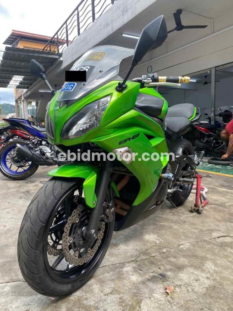 2012 Kawasaki ER-6F (EX650-E) - Motor Terpakai Untuk Dijual | EBIDMOTOR
